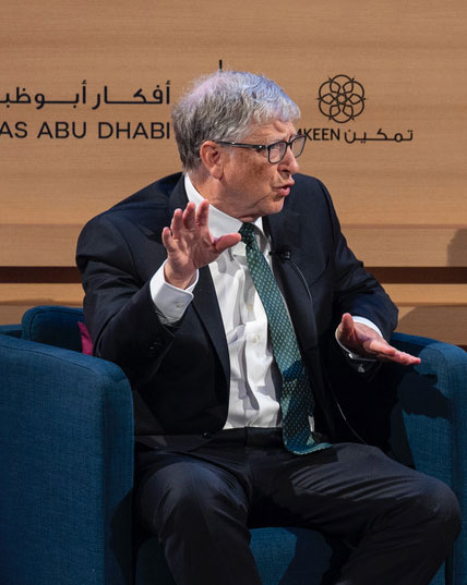 Bill Gates talks climate change, vaccines, data, malnutrition... and Wordle